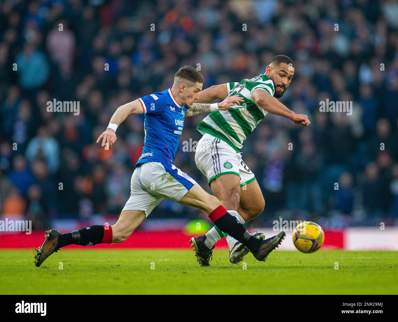 Glasgow, Scotland, UK. 26th February 2023; Hampden Park, Glasgow ...