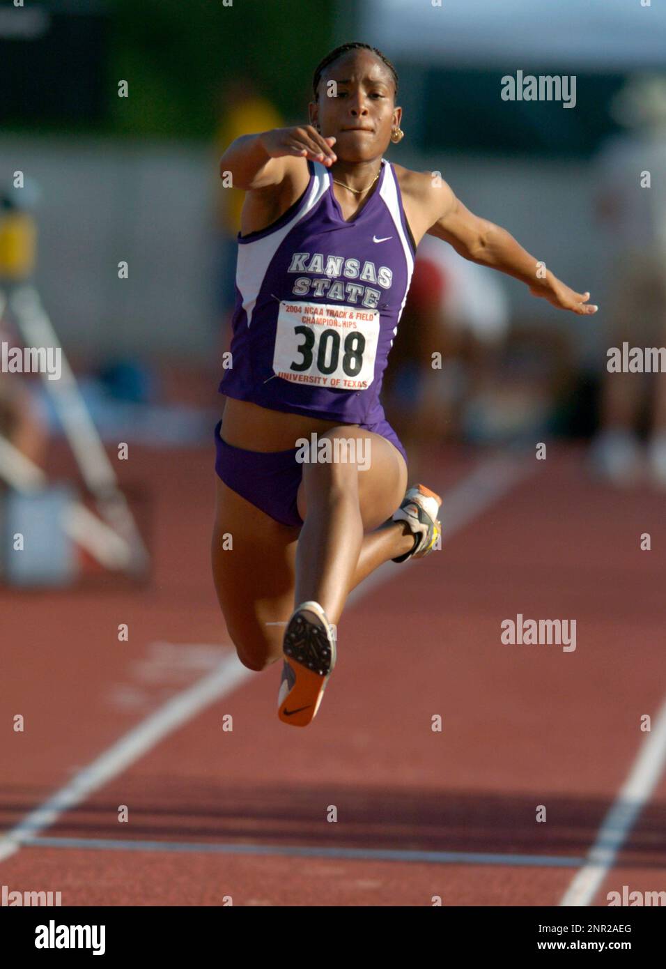 Chaytan Hall of Kansas State was the No. 6 qualifier in the women's ...