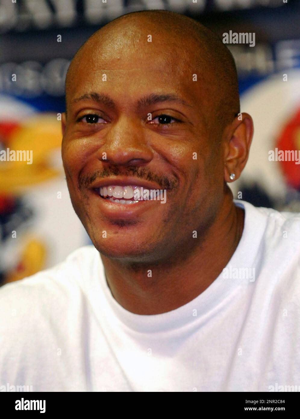 Maurice Greene at Kansas Relays Gold Zone II press conference at ...