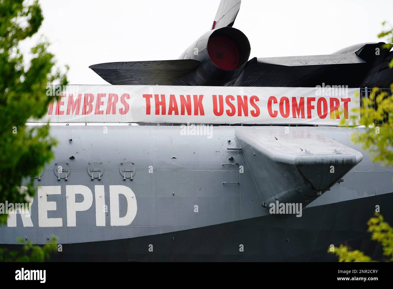 Photo by: John Nacion/STAR MAX/IPx 2020 4/30/20 A view of the USS ...