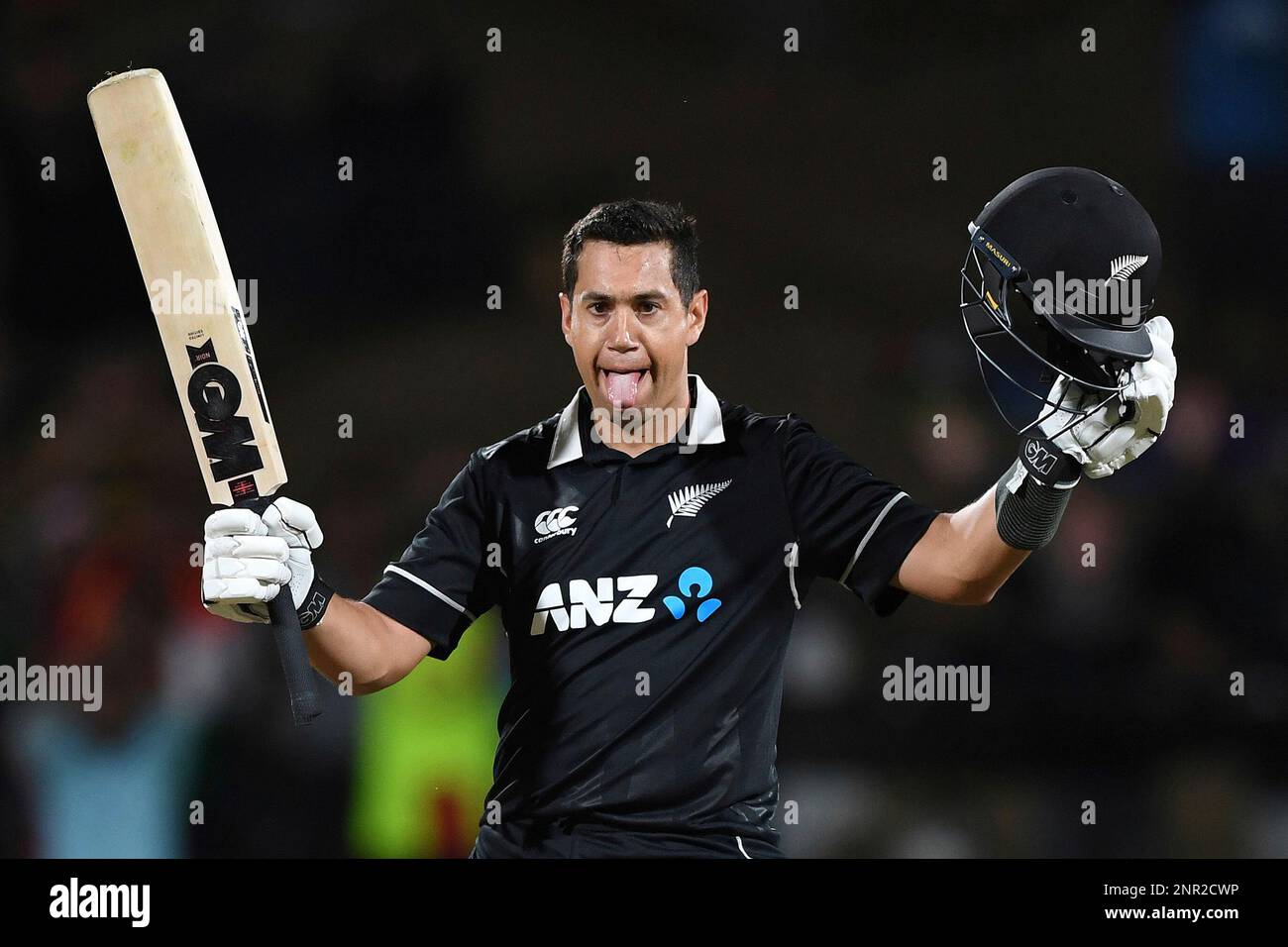 FILE - In this Feb. 5, 2020, file photo, New Zealand's Ross Taylor ...