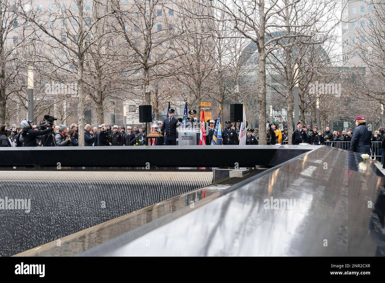 New York, USA. 26th Feb, 2023. Atmosphere during commmoration of the ...