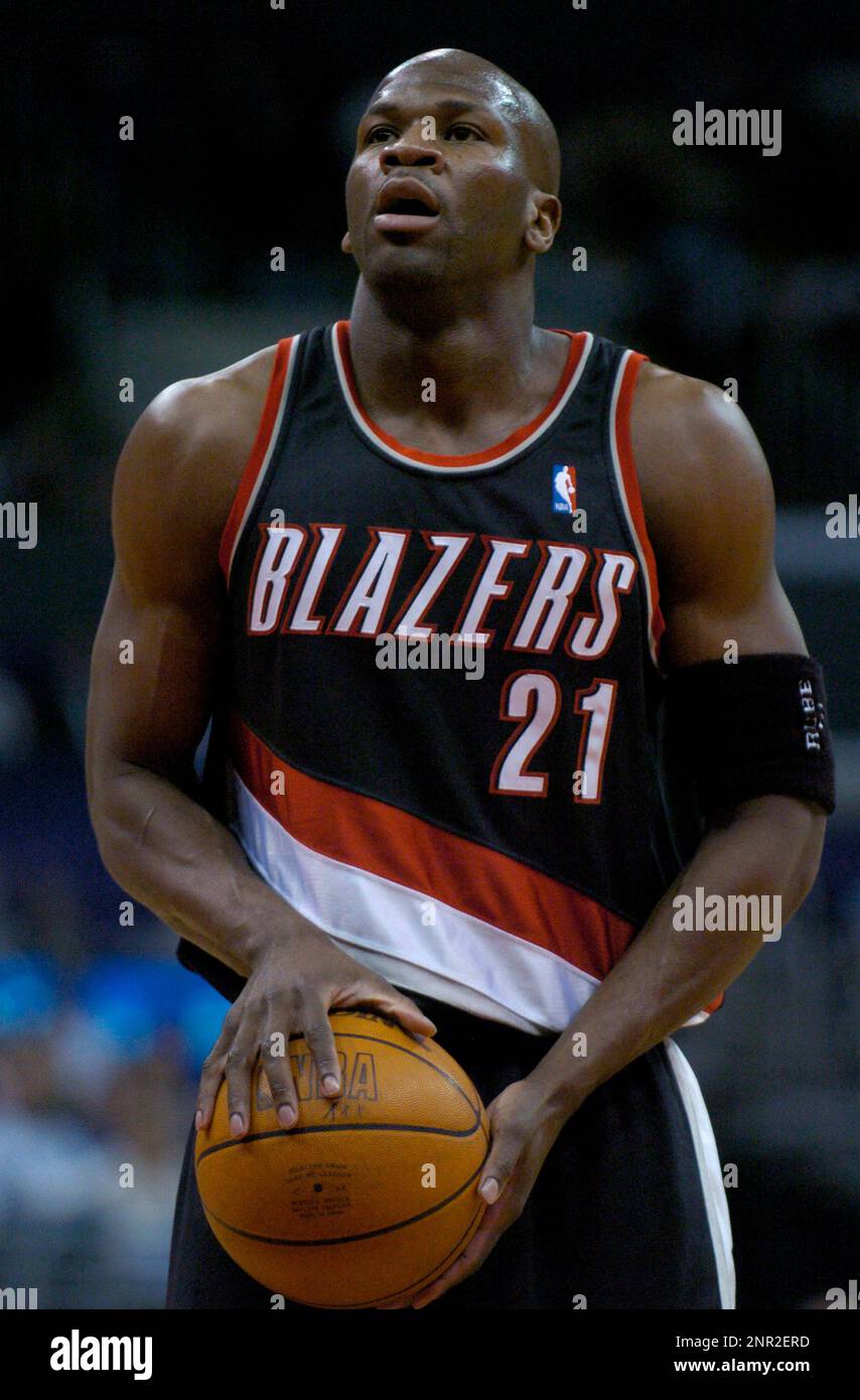 Ruben Patterson of the Portland Trail Blazers during 103-96 overtime ...