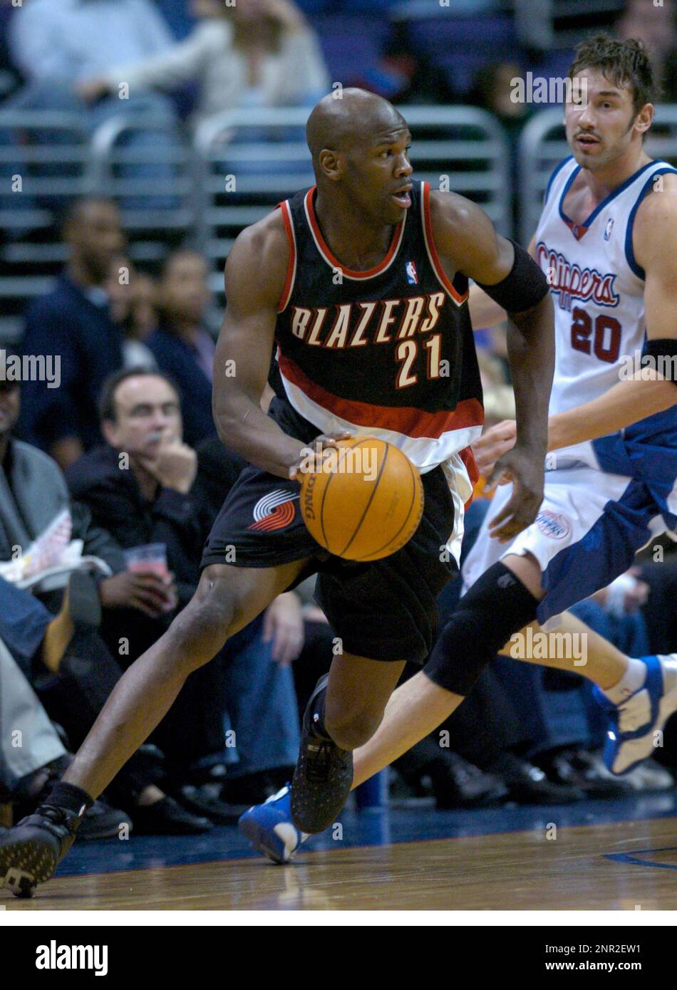 Ruben Patterson of the Portland Trail Blazers during 103-96 overtime ...