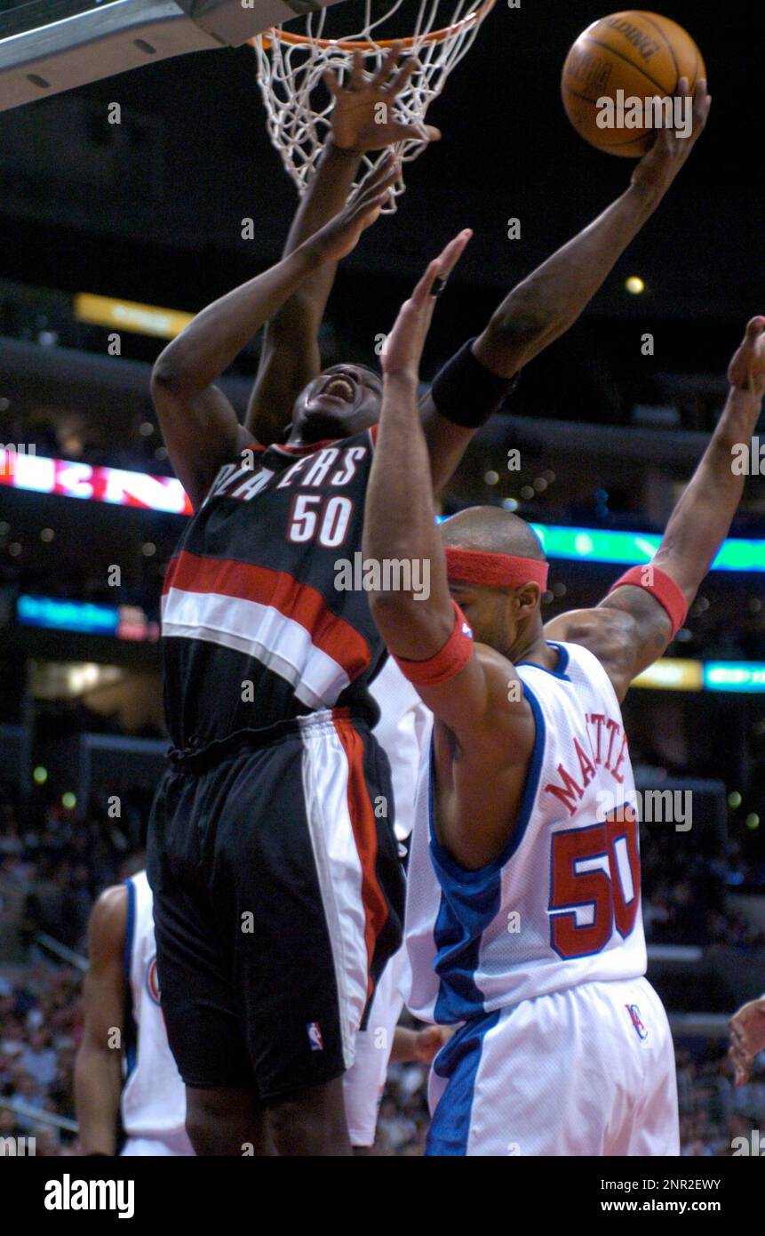 Zach Randolph of the Portland Trail Blazers during 103-96 overtime loss ...