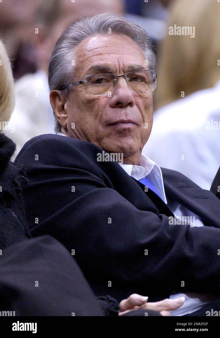 Los Angeles Clippers owner Donald Sterling aka Donald T. Sterling ...