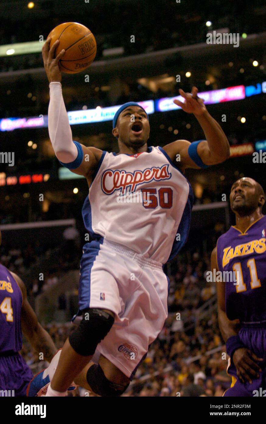 Corey Maggette of the Los Angeles Clippers during 106-103 loss to the ...