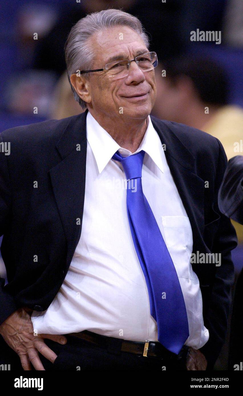 Los Angeles Clippers owner Donald Sterling aka Donald T. Sterling ...