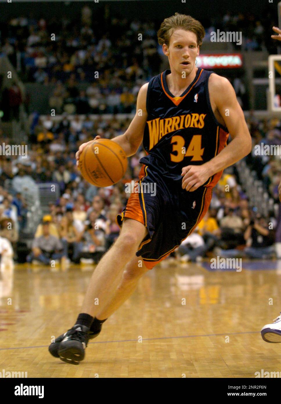 Mike Dunleavy of the Golden State Warriors during 109-104 loss to the ...