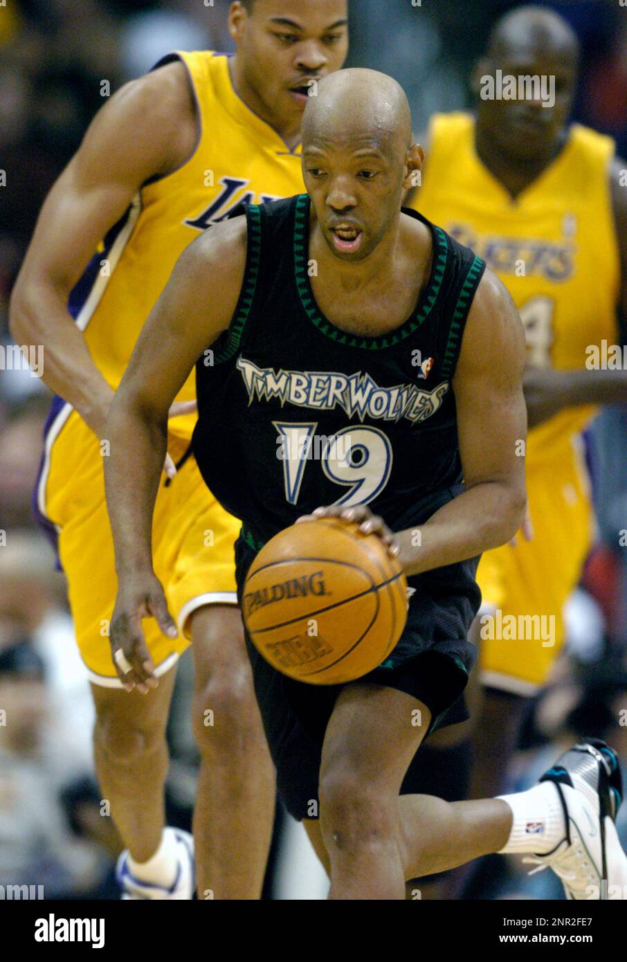 Sam Cassell of the Minnesota Timberwolves during 97-84 victory over the ...