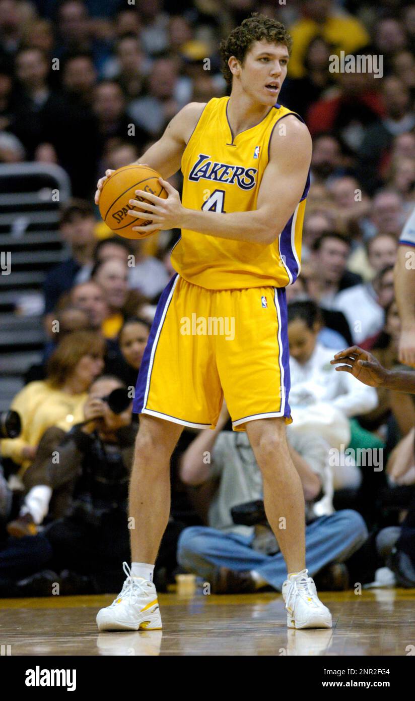 Luke Walton of the Los Angeles Lakers during 96-82 victory over the ...