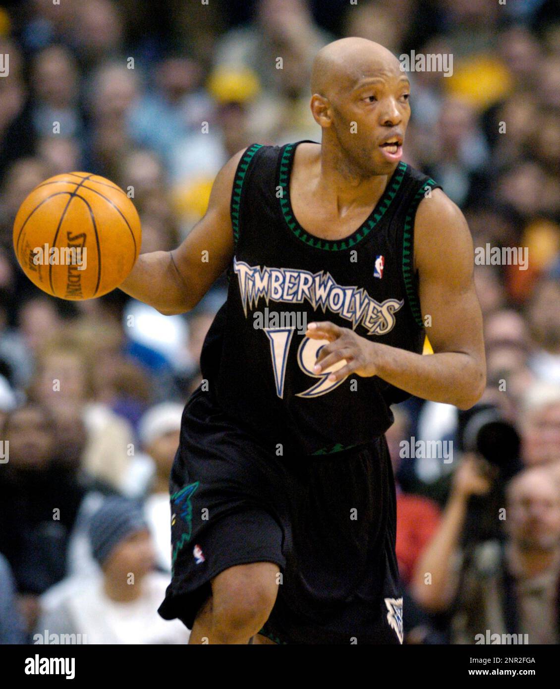 Sam Cassell of the Minnesota Timberwolves during 97-84 victory over the ...