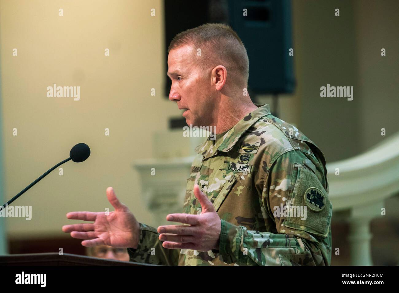 Adjutant General Thomas Carden, for the Georgia Department of Defense ...