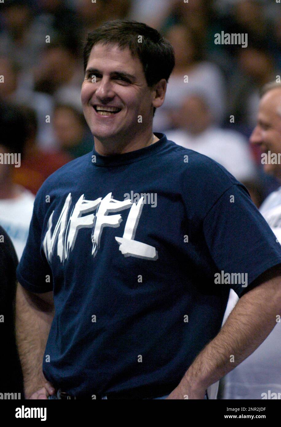 Dallas Mavericks owner Mark Cuban during 101-88 victory over the Los ...