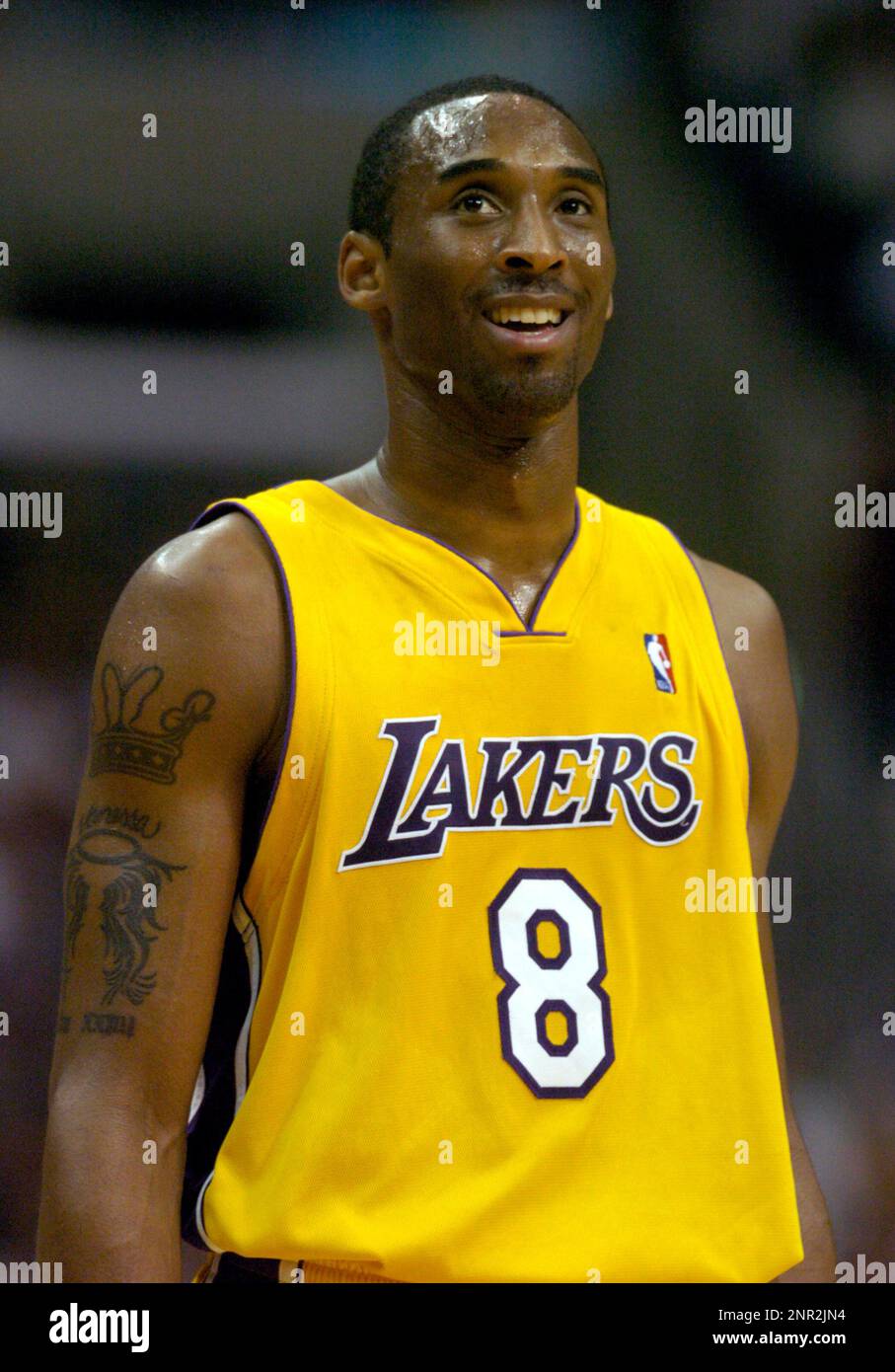 Los Angeles Lakers guard Kobe Bryant (8) during 115-91 victory over the ...