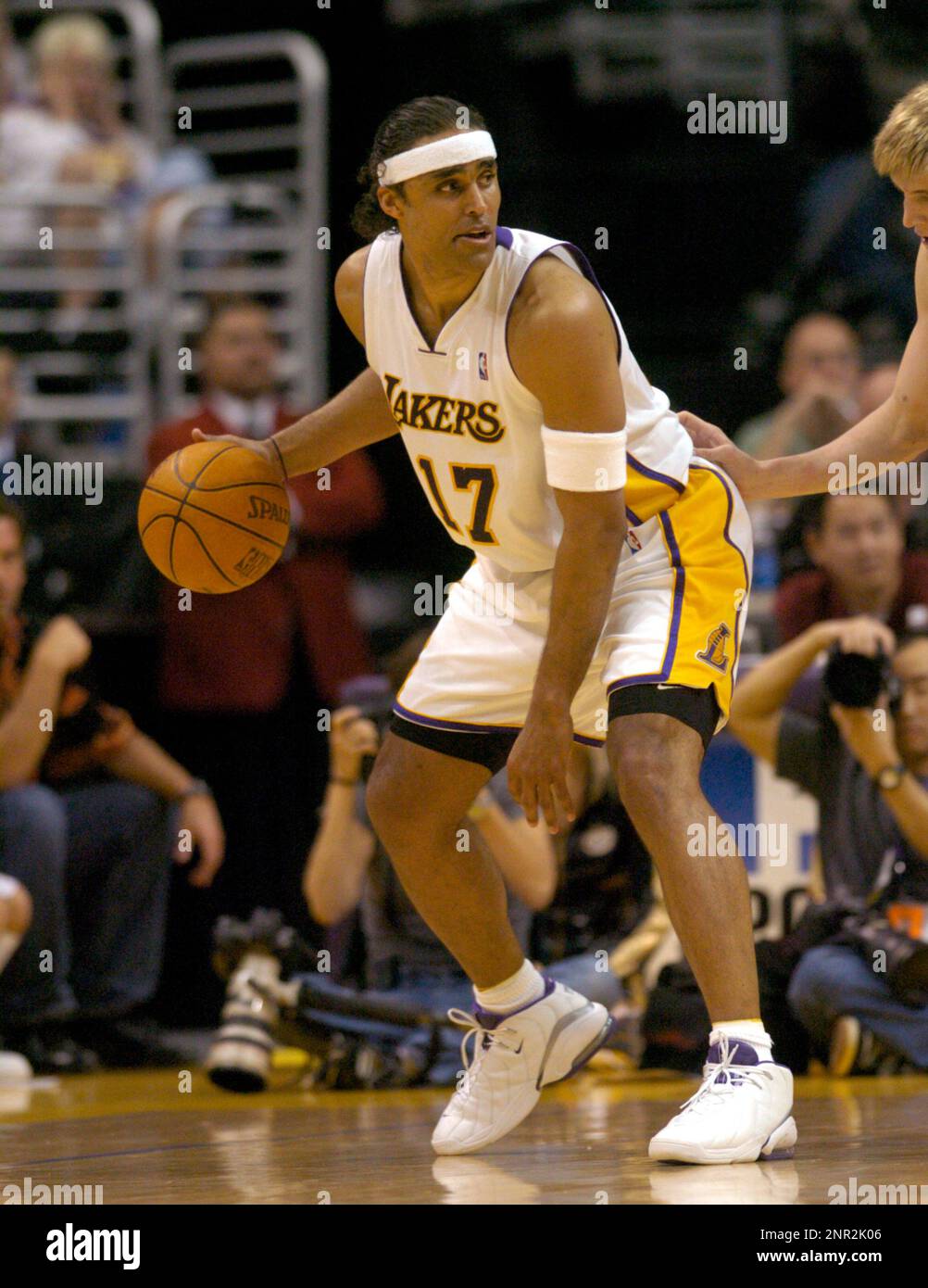 Rick Fox of the Los Angeles Lakers during 91-84 victory over the Utah ...