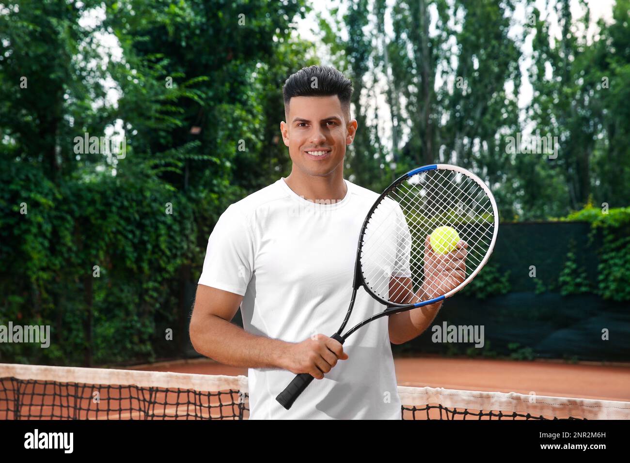 Tennis racket ball clothes hi-res stock photography and images - Alamy