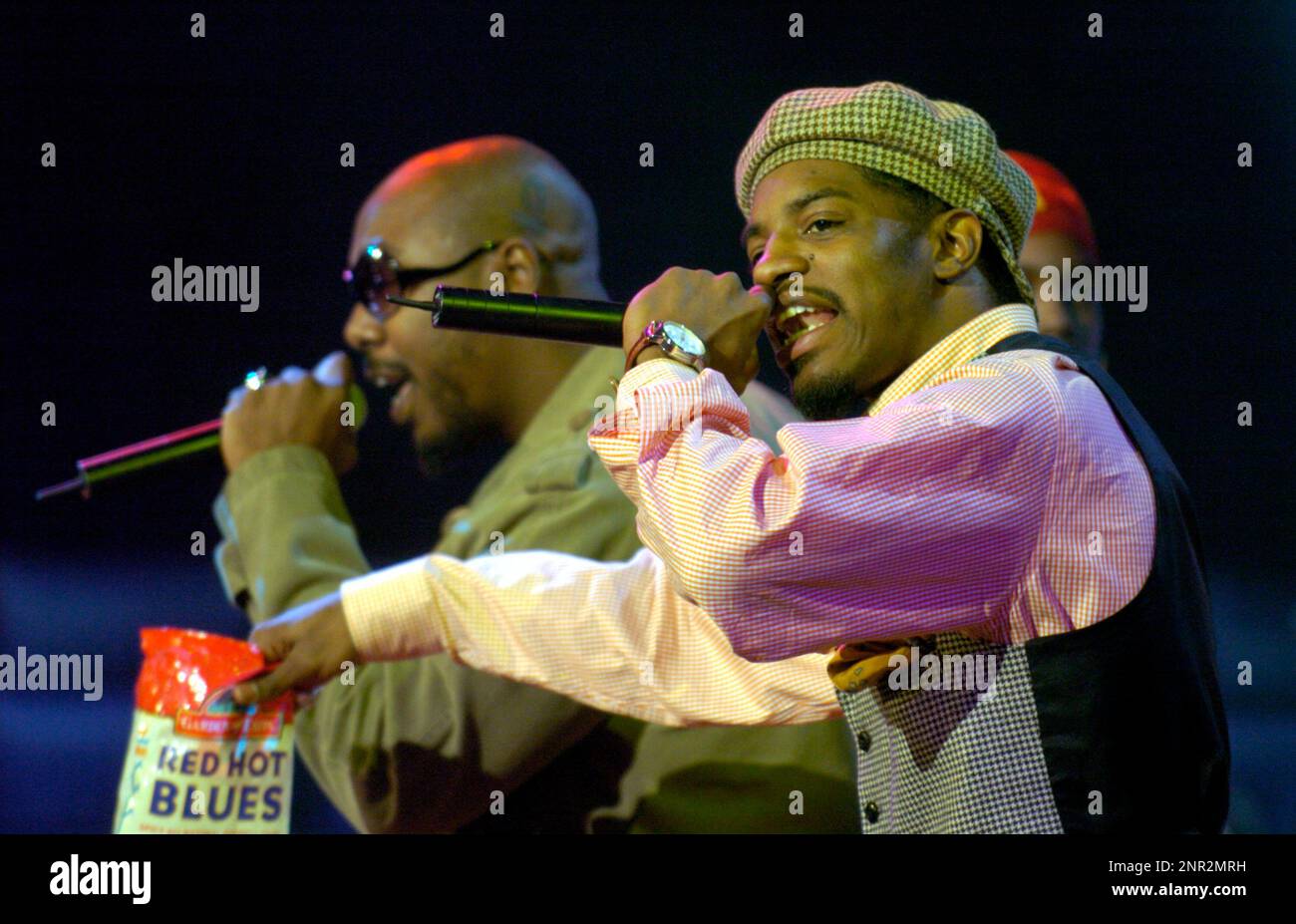 Andre 3000 of Outkast performs during the NBA All-Star Game pregame ...