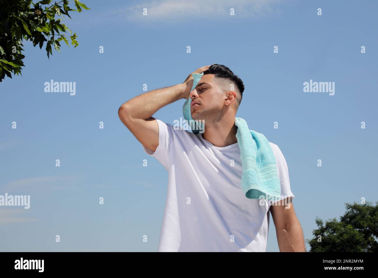 Overheating towel hi-res stock photography and images - Alamy