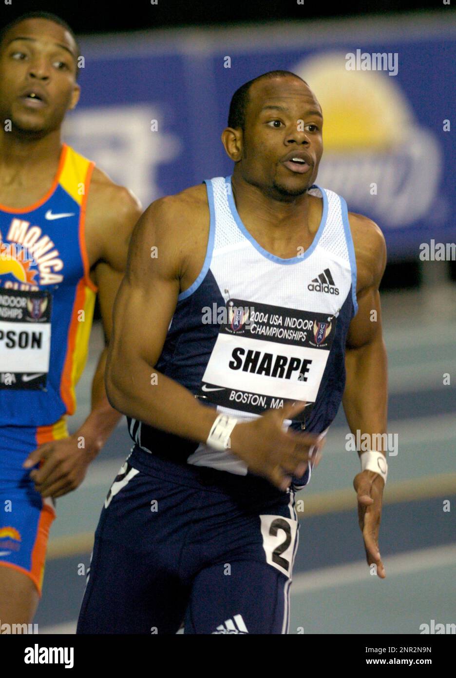Fred Sharpe wins first-round heat of 800 meters in the USA Track ...