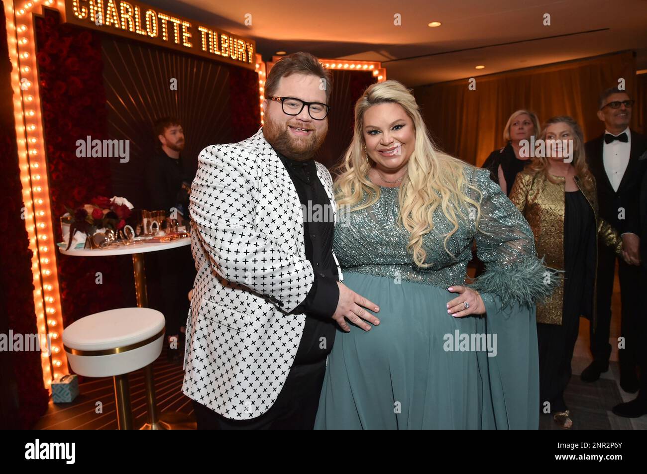 Paul Walter Hauser, left, and Amy Boland Hauser attend the 29th annual ...