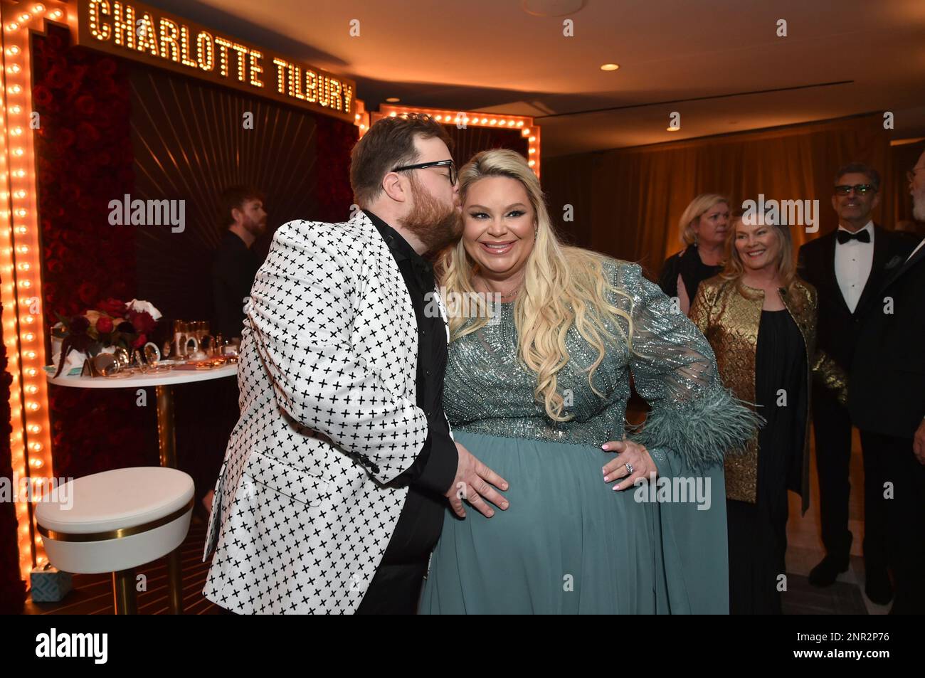 Paul Walter Hauser, left, and Amy Boland Hauser attend the 29th annual ...