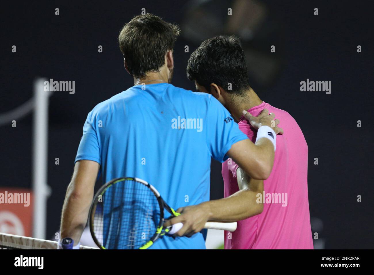 Rio de Janeiro, Brazil, 26th Feb, 2023. Jockey Club Brasileiro, ATP 500 ...