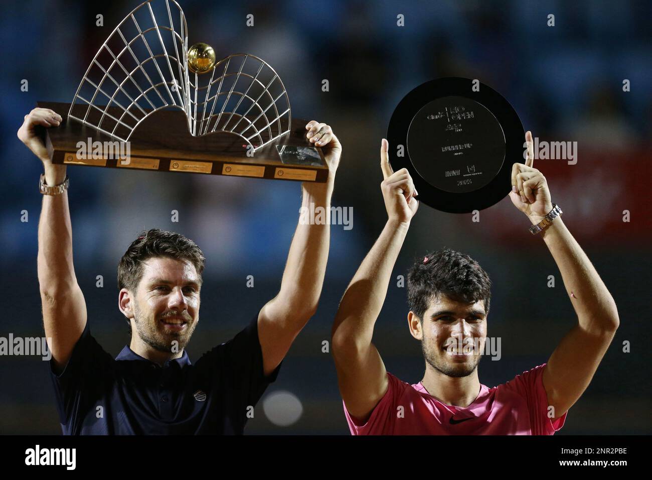 Rio de Janeiro, Brazil, 26th Feb, 2023. Jockey Club Brasileiro, ATP 500 ...