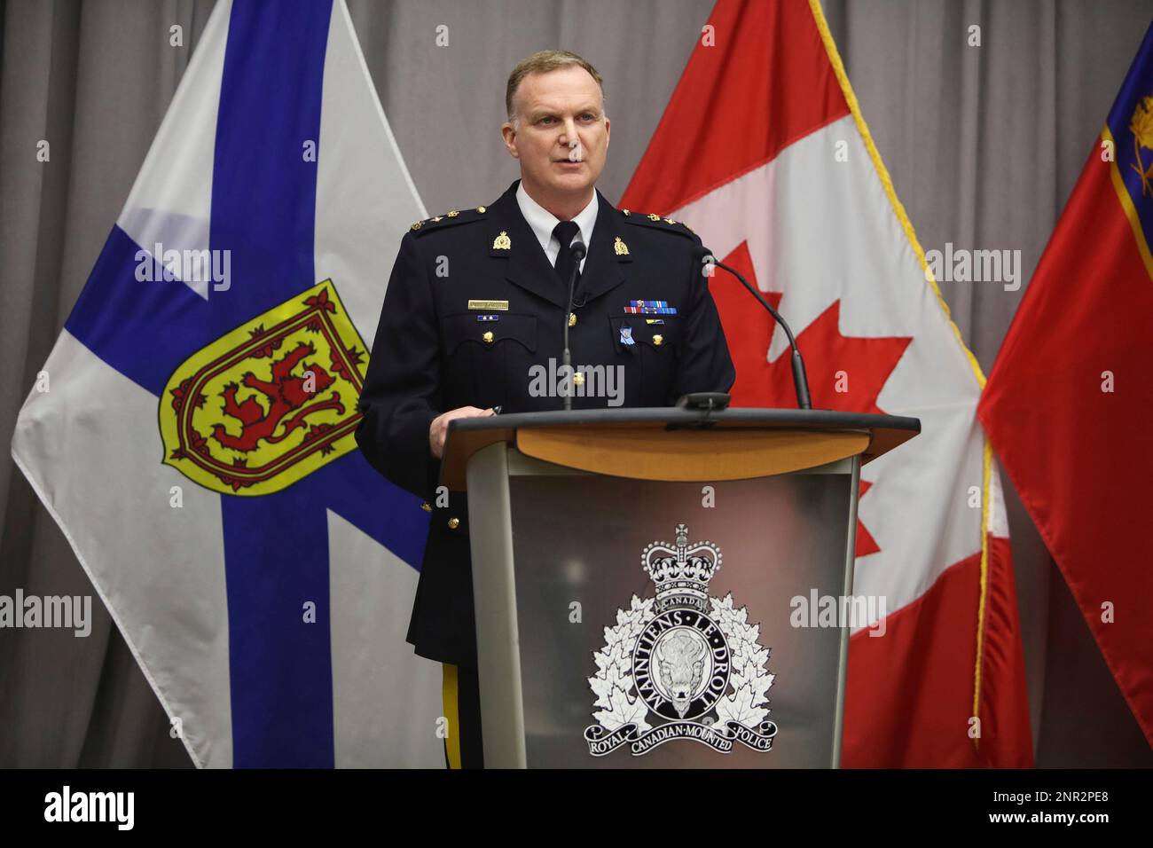 Royal Canadian Mounted Police Supt. Darren Campbell discusses the ...