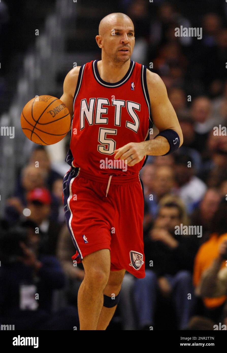 Jason Kidd of the New Jersey Nets during 102-101 loss to the Los ...