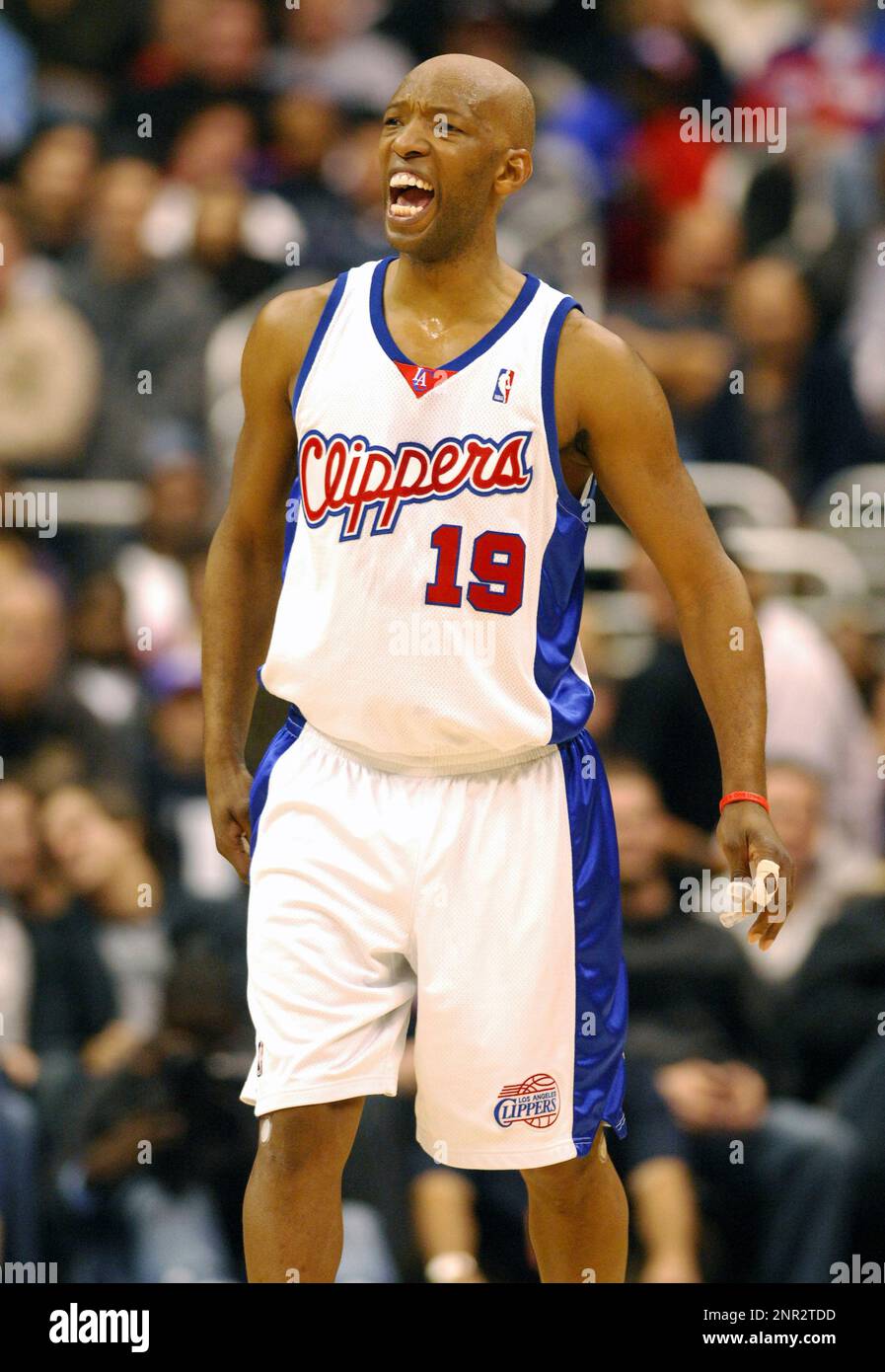 Sam Cassell of the Los Angeles Clippers during 98-96 loss to the ...