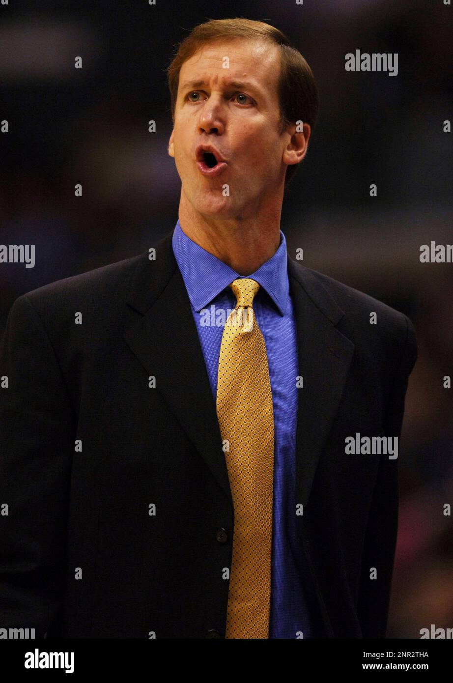 Milwaukee Bucks coach Terry Stotts watches from the bench during 109-85 ...