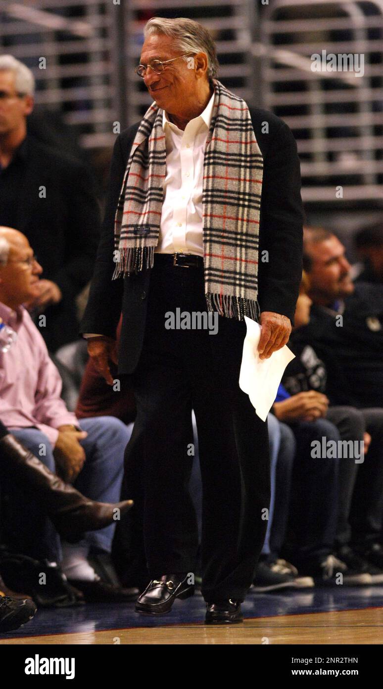 Los Angeles Clippers owner Donald Sterling aka Donald T. Sterling ...