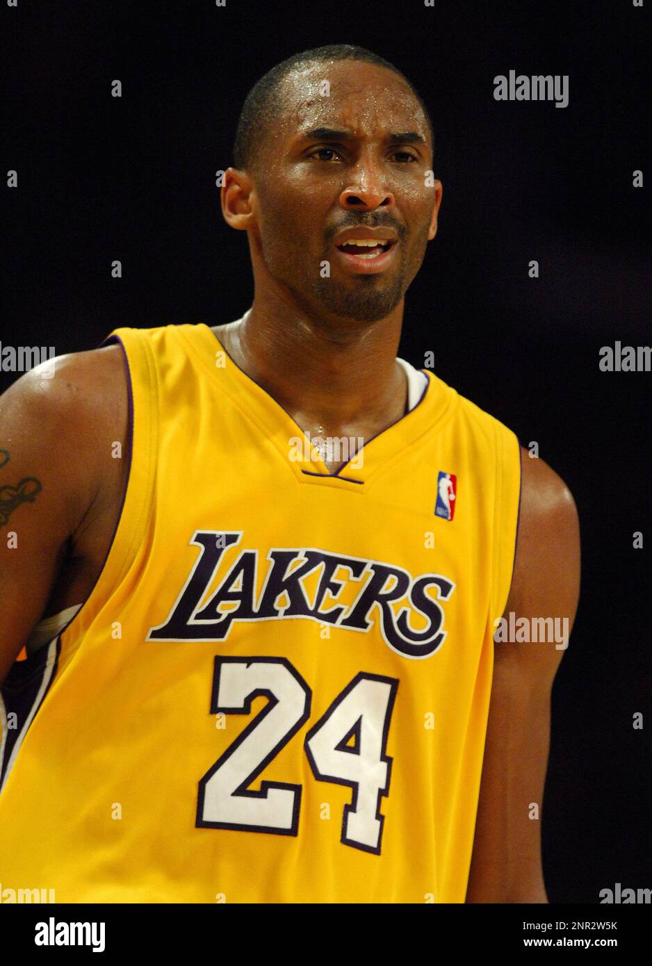 Los Angeles Lakers guard Kobe Bryant (24) during 118-110 loss to the ...