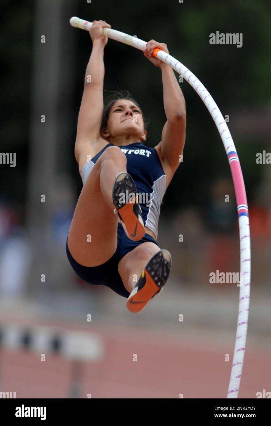Allison Stokke of Newport Harbor was second in the girls' invitational ...
