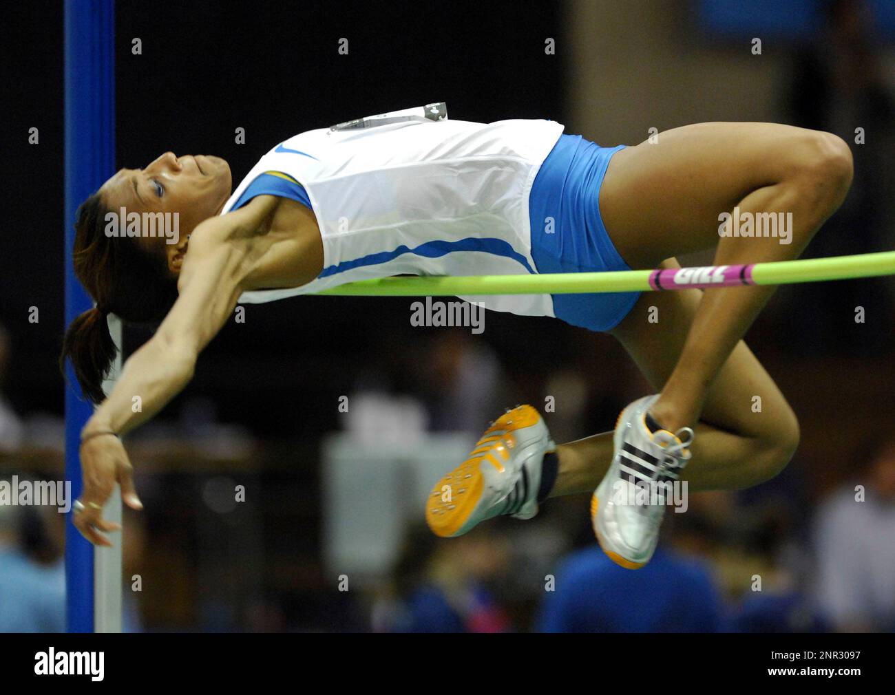 Sheena Gordon was third in the women's high jump at 6-1 1/4 (1.86m) in ...