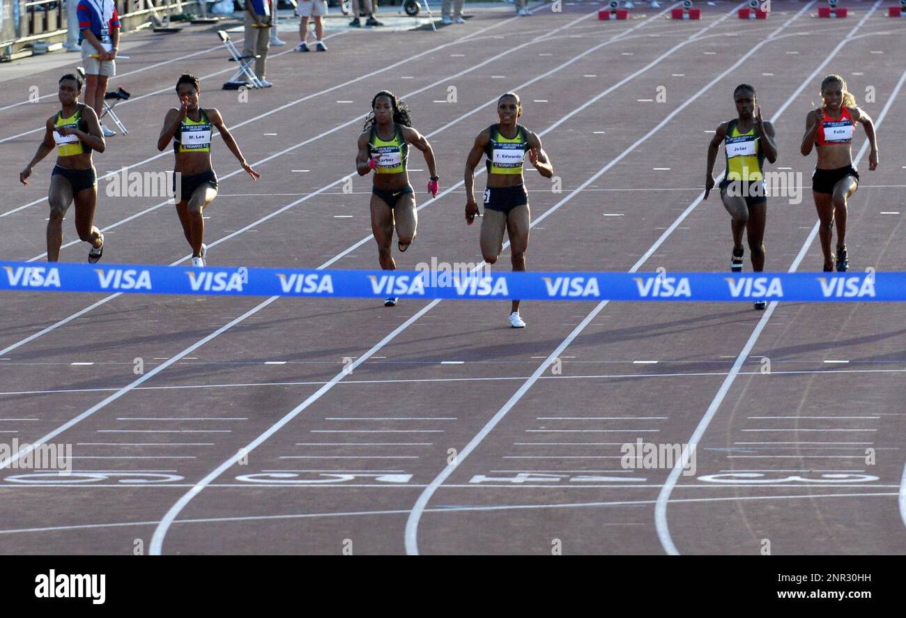 Stephanie Durst, Muna Lee, Mikele Barber, Torri Edwards, Carmelita ...