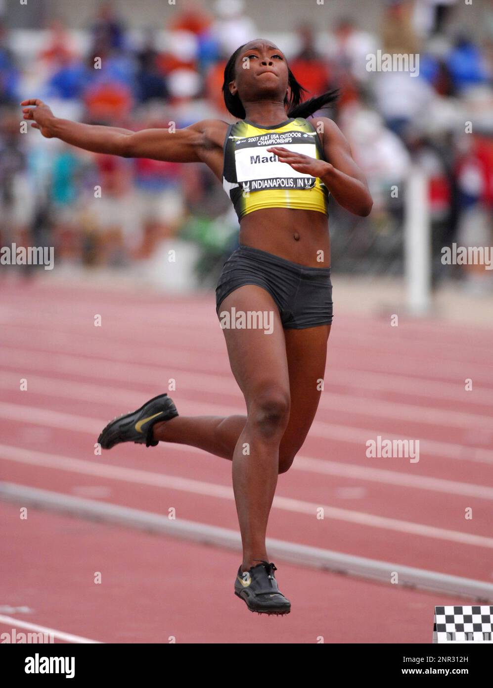 Tianna Madison aka Tianna Bartoletta was fifth in the women's long jump ...