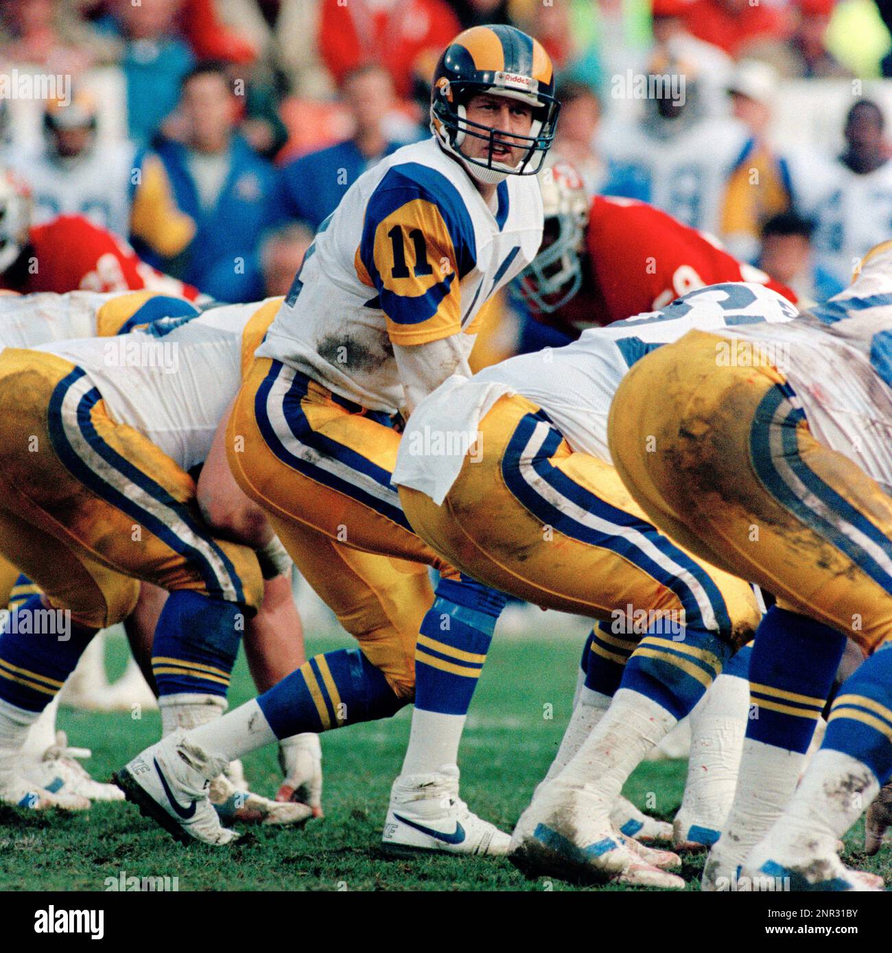 1990 49ers vs rams hi-res stock photography and images - Alamy