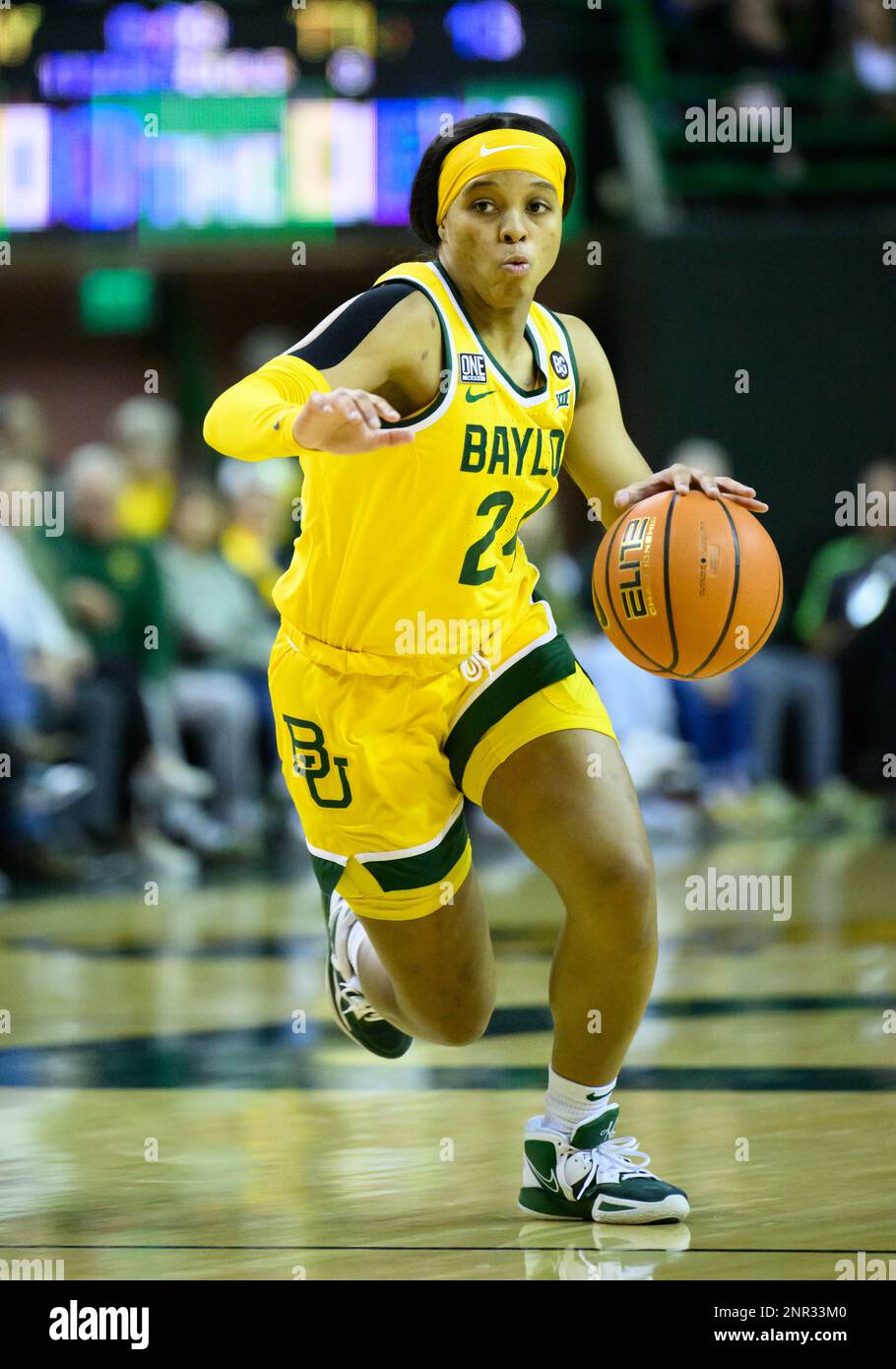 Ferrell Center Waco, Texas, USA. 25th Feb, 2023. Baylor Lady Bears ...