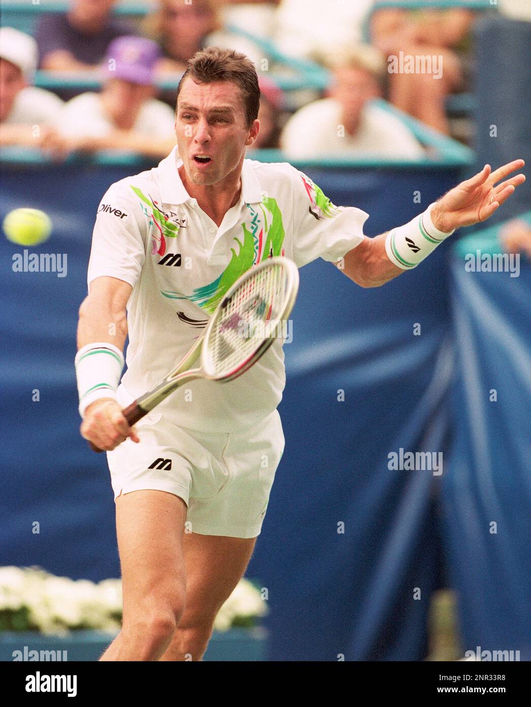 Ivan Lendl at the U.S. Open in New York, September, 1991. (AP Photo ...