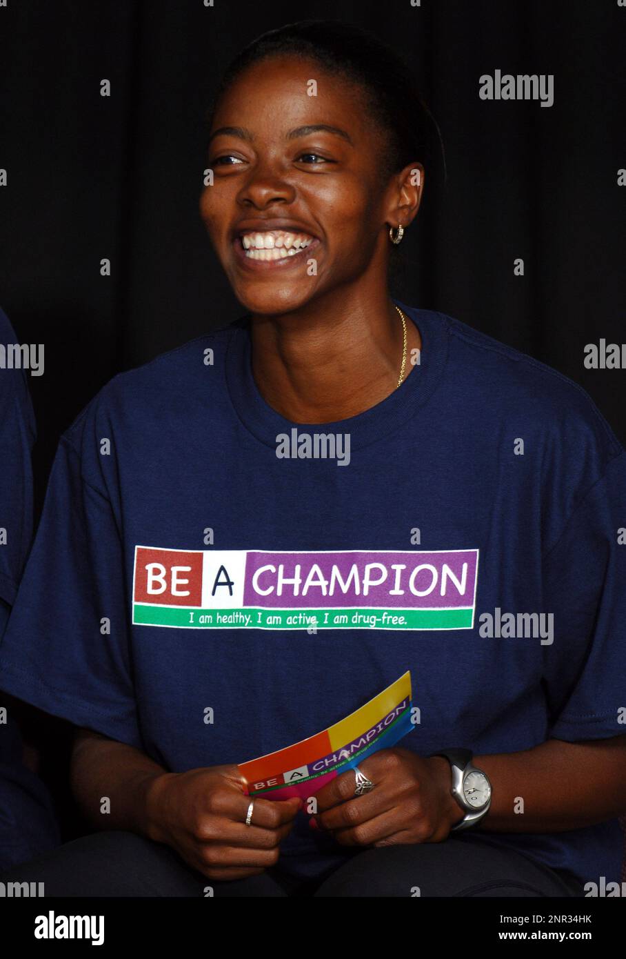 Angela Williams visits Bud Carson Middle School as part of USA Track ...