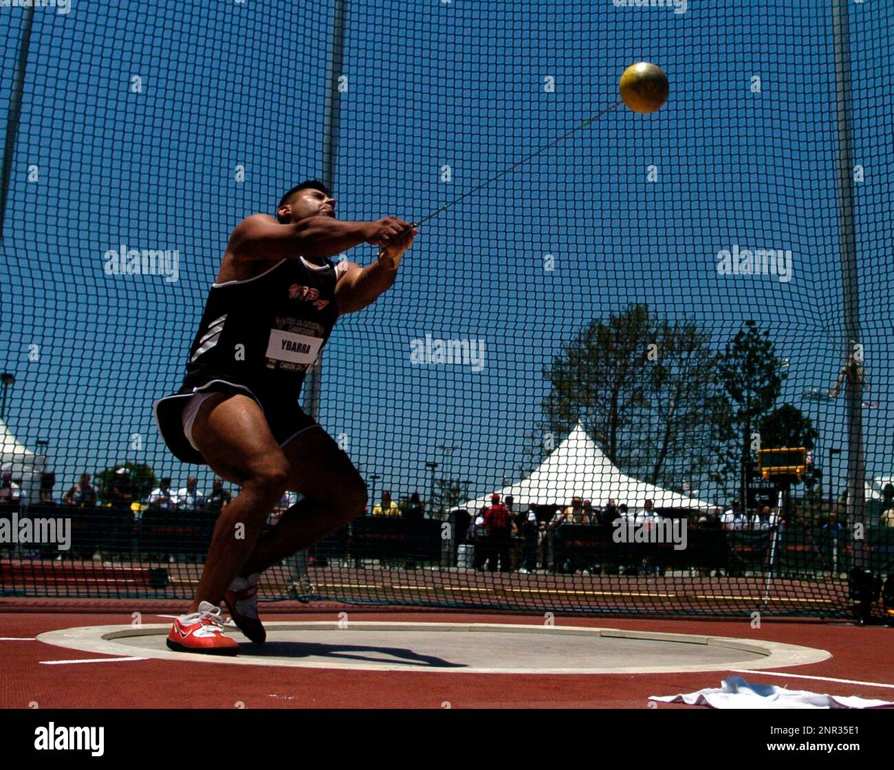 Isaac Ybarra was ninth in the hammer at 215-10 (65.78m) in the USA ...