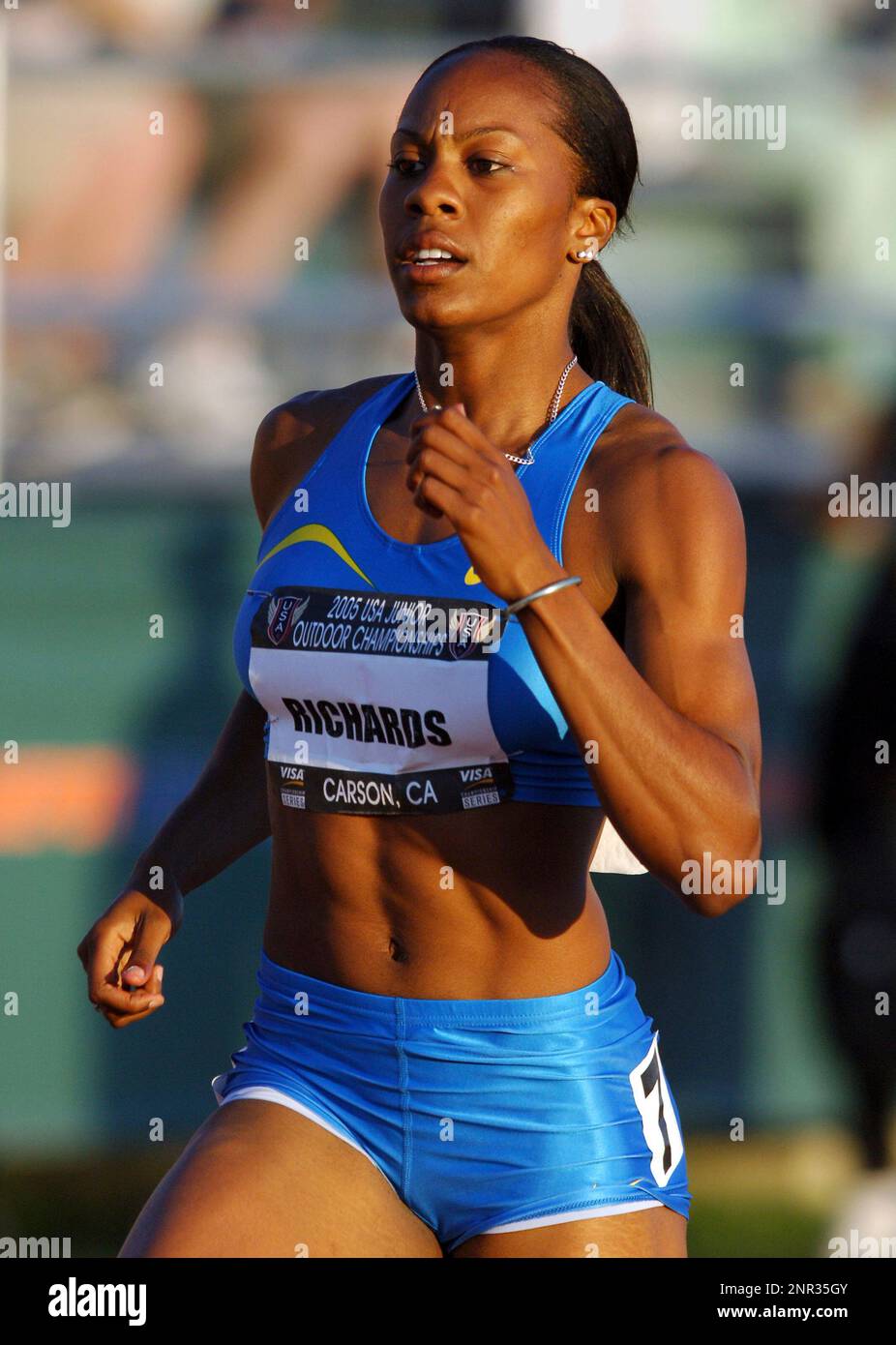 Sanya Richards aka Sanya Richards-Ross wins women's 400-meter semifinal ...