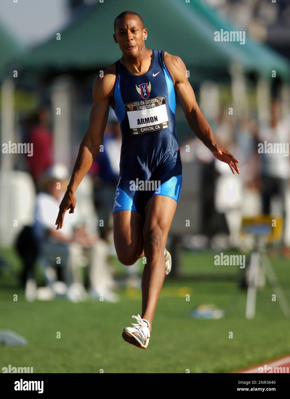 Juane Armon was sixth in the long jump at 25-6 1/4 (7.78m) in the USA ...