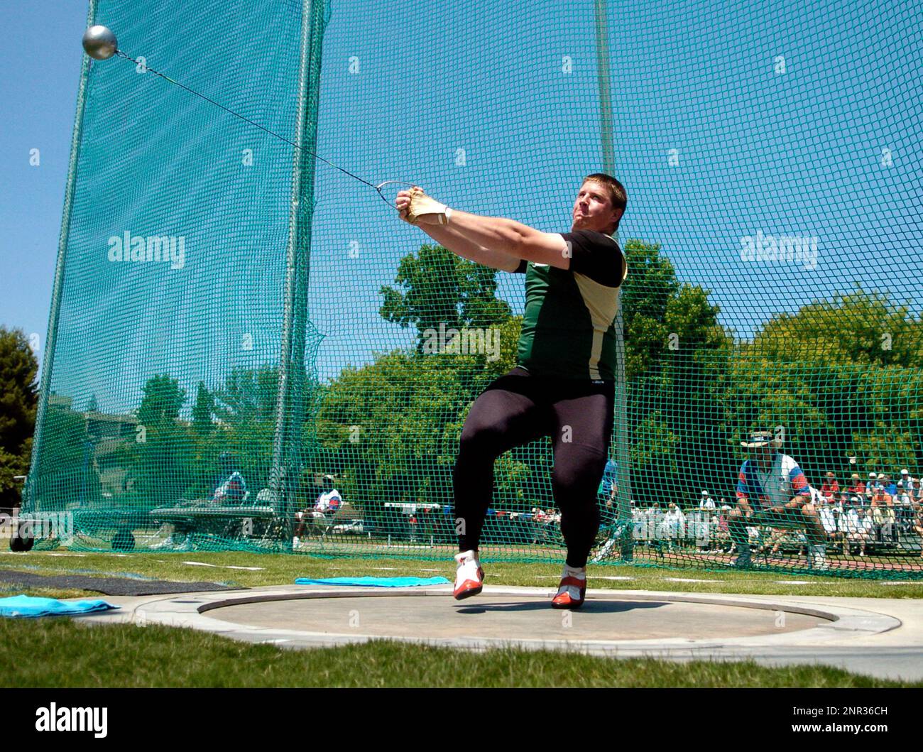 Adam Trainor of Colorado State was eighth in the hammer at 207-5 (63 ...