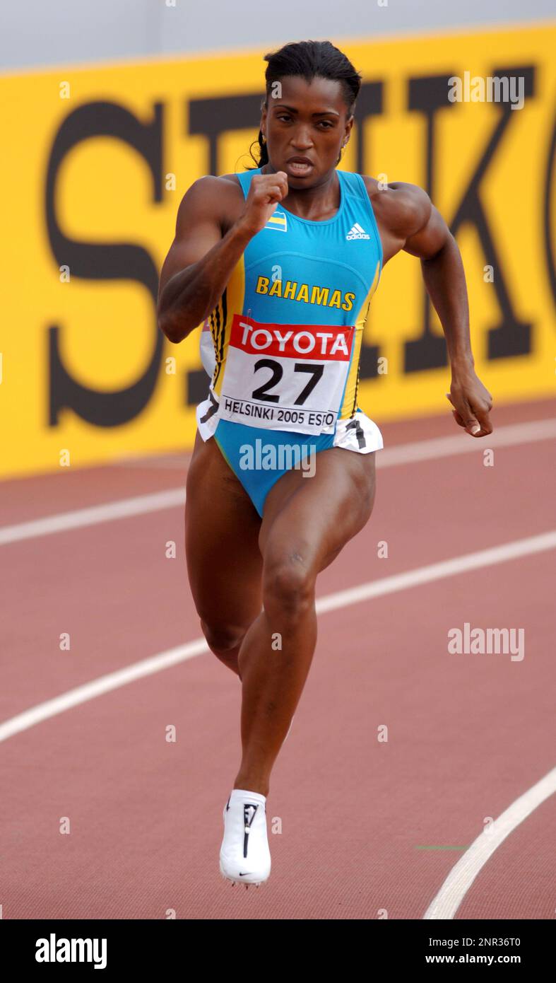 Tonique Williams-Darling of The Bahamas wins first-round heat of the ...