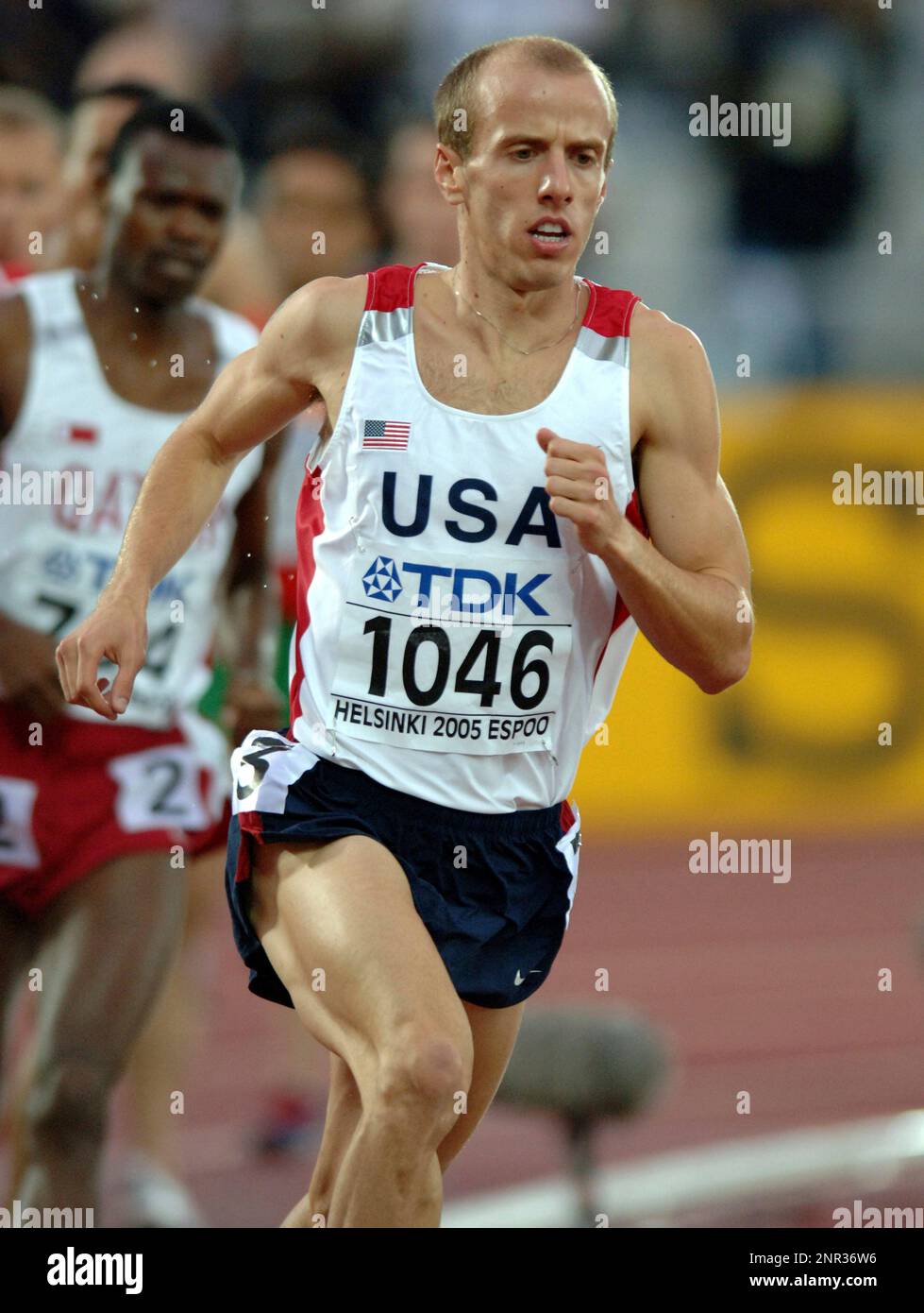 Alan Webb of the United States places second in1,500-meter semifinal in ...