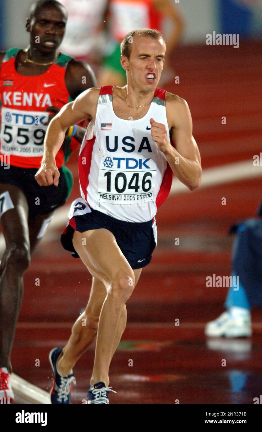 Alan Webb of the United States was ninth in the 1,500 meters in 3:41.04 ...