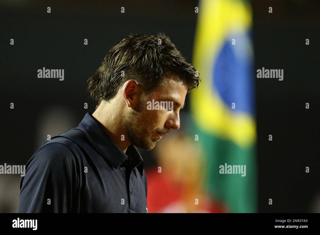 Rio de Janeiro, Brazil, 26th Feb, 2023. Jockey Club Brasileiro, ATP 500 ...